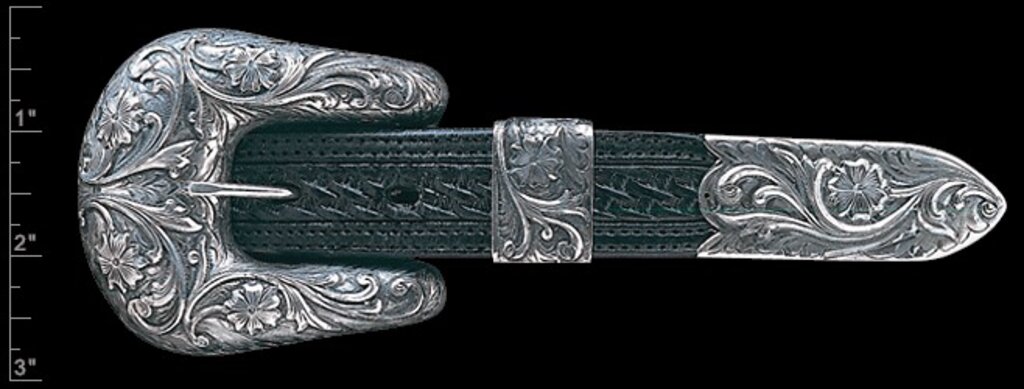 The Chet Vogt Sacramento 3Pc. Buckle Set