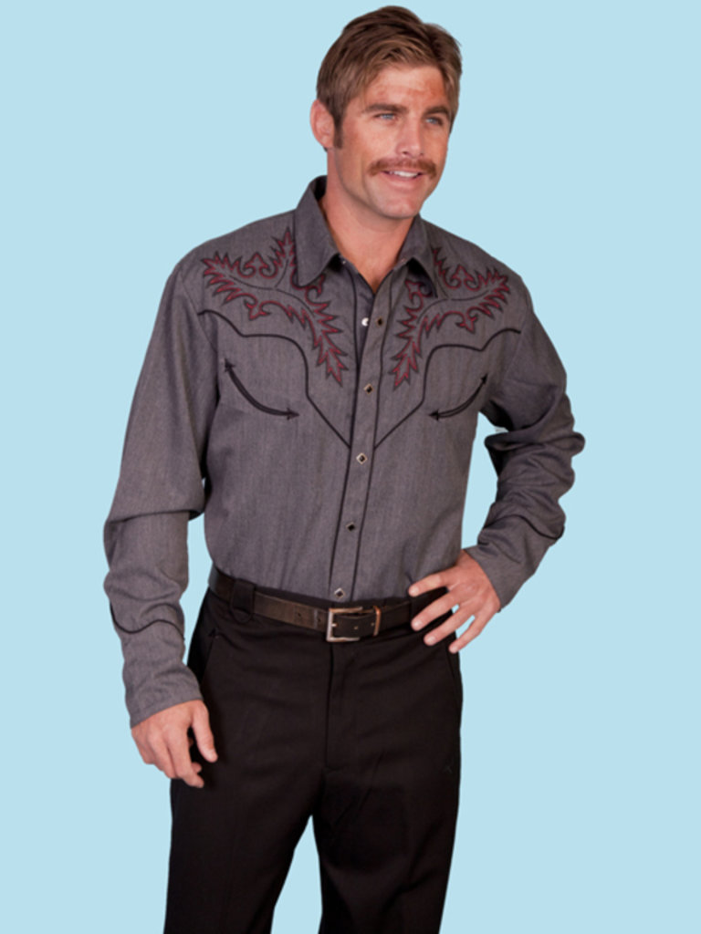 Scully Mens Shirt P-814