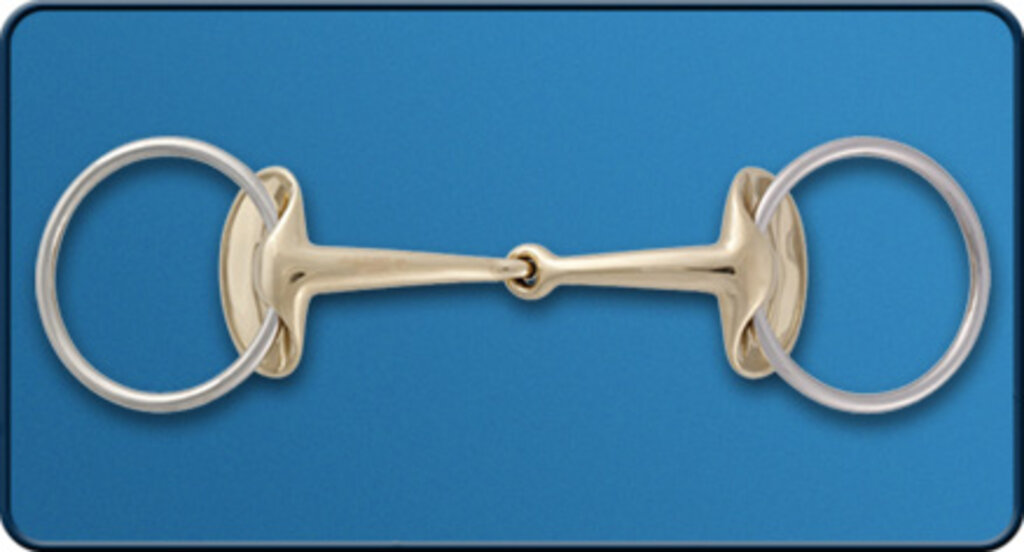 Stubben Loose Ring Golden Wings Snaffle