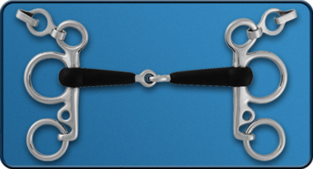 Stubben Rubber Mouth Pelham Bit