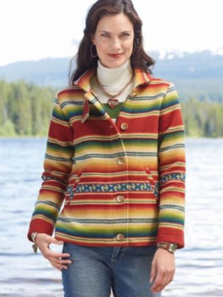 Pendleton Sierra Stripe Coat TE051
