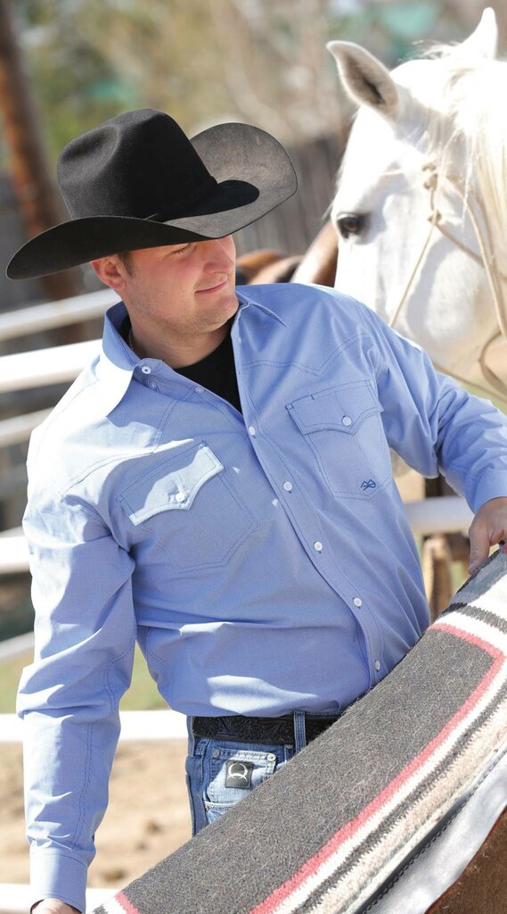 Miller Blue Dress Shirt DTW2201058